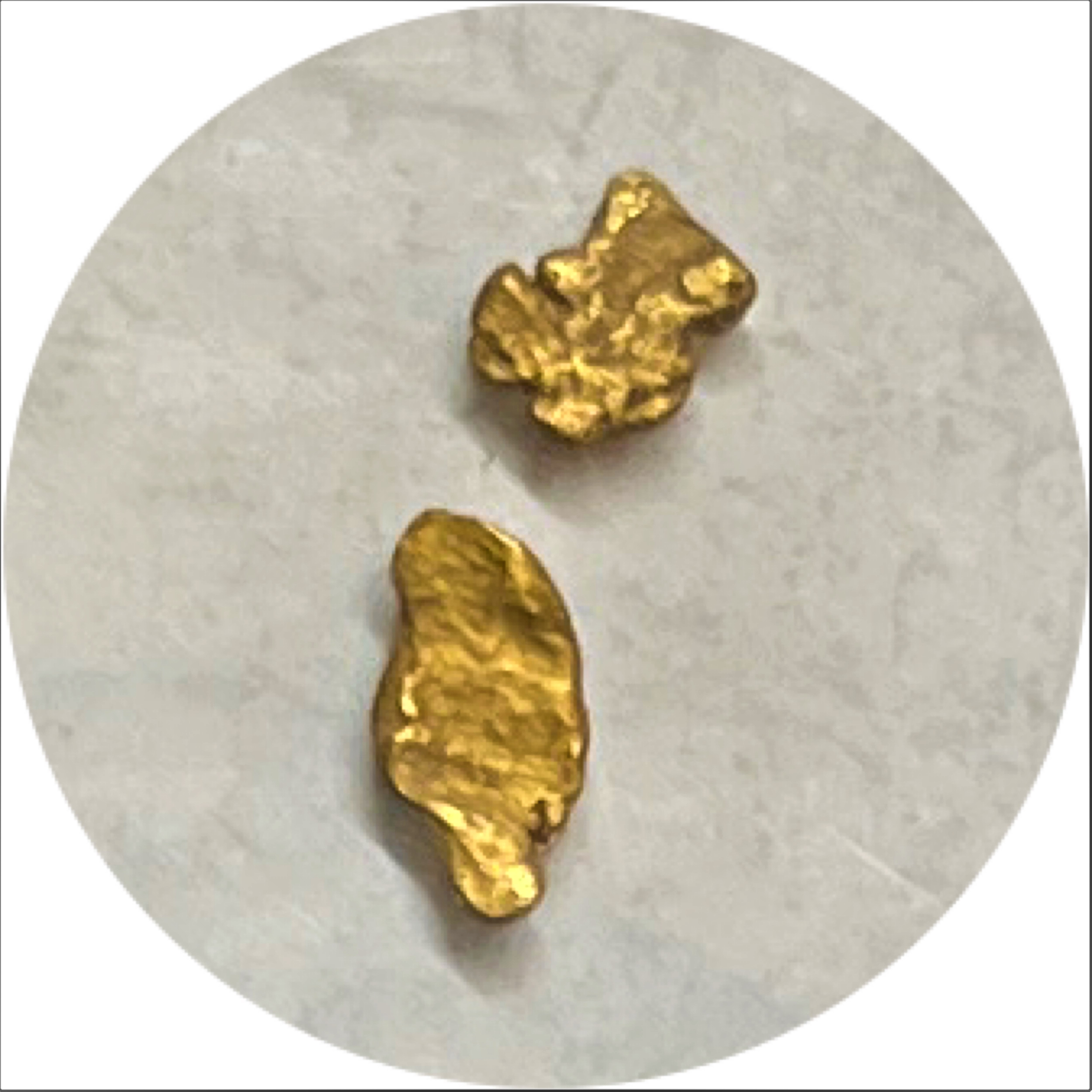 Alaska Gold Nuggets! 2 Different Sized Little Pieces Of Alaska History ...
