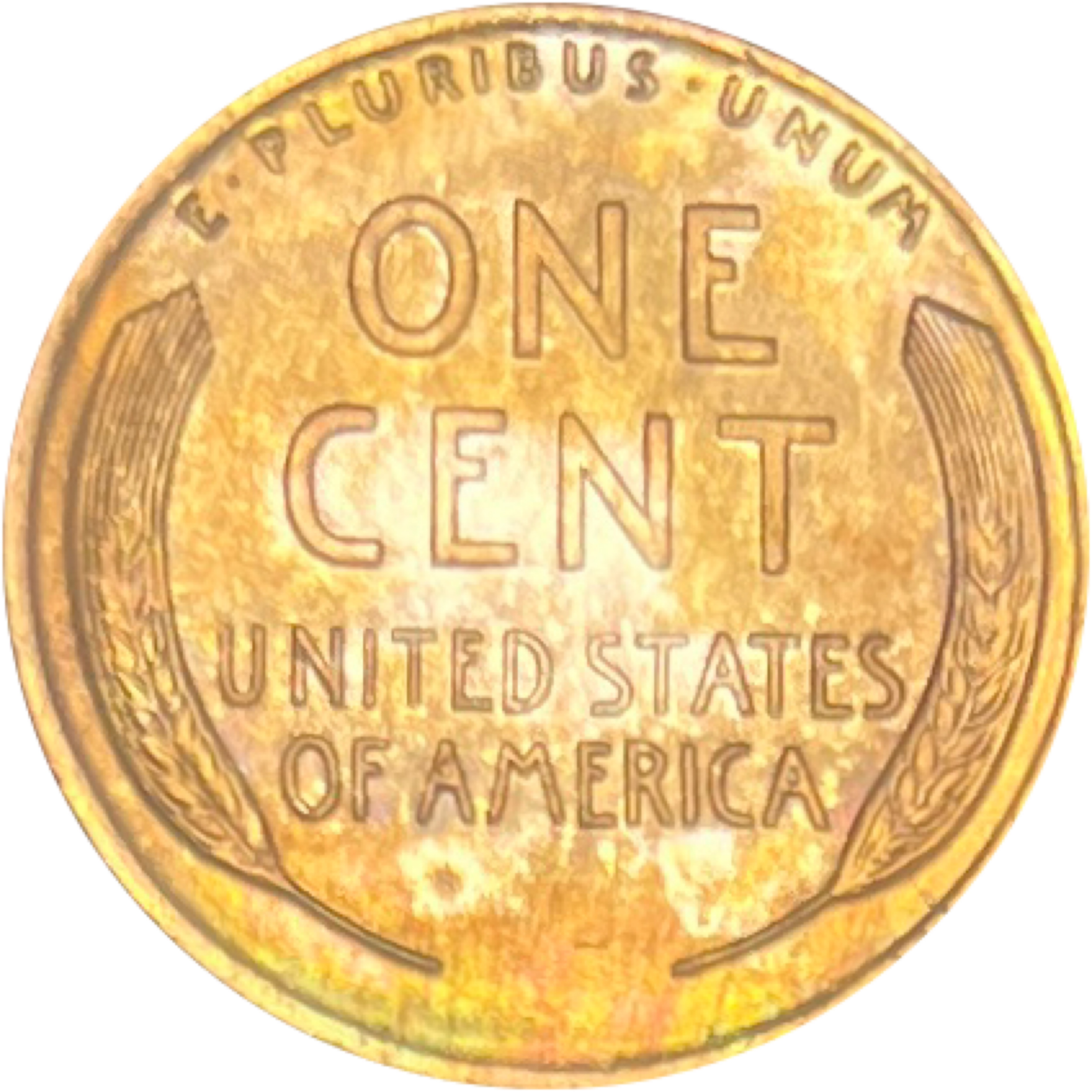 1918 U.S. Lincoln Small Cent-Early Red Example | Property Room