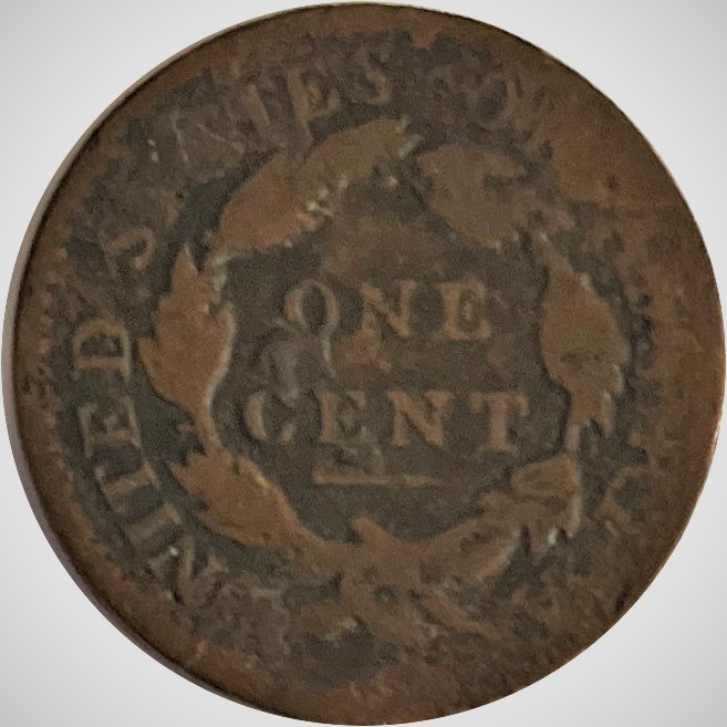 1817 U.S. Large Cent-Heavily Worn Challenging Date | Property Room