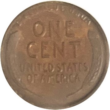 Scarce 1915 U.S. Lincoln Small Cent-Early Red-Brown Example | Property Room