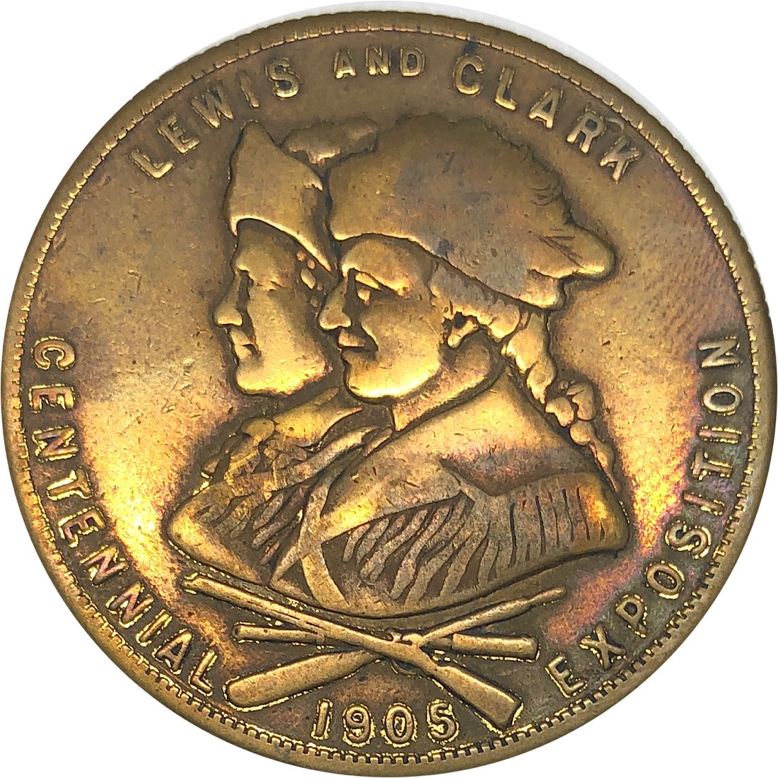 1905 Lewis & Clark Centennial Expo Commemorative Coin | Property Room