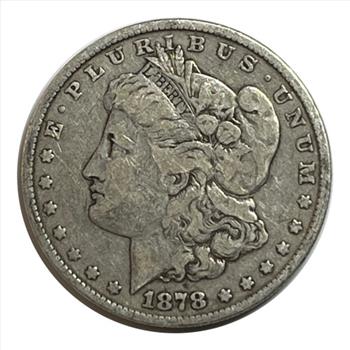 . 1878 U.S. Silver Morgan Dollar - Reverse of 1879 - Semi Key Date ...