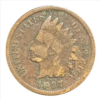 >1907 U.S. Indian One Cent Coin | Property Room