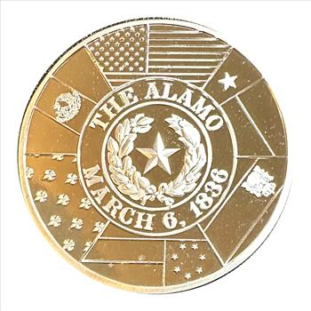 >2009 The Alamo March 6, 1836 Challenge Souvenir Coin - Matte Finish ...