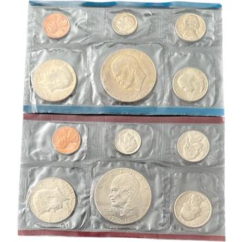 >1976 (P&D) U.S. Mint Uncirculated Bicentennial Coin Set - 12 Coins ...