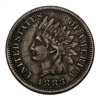 *1883 US Indian Head One Cent | Property Room
