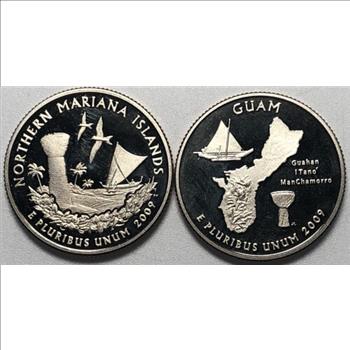 *2009-S United States Northern Mariana Islands & Guam Proof DCAM ...