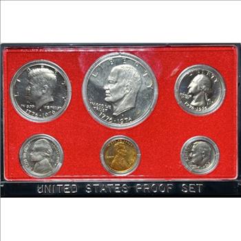 * 1976 United States Bicentennial Mint Proof Set - 6 Coins in Mint ...