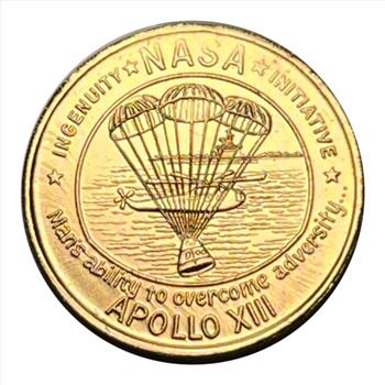 * 1970 U.S. NASA Apollo VIII "Courage" Tribute Medal | Property Room