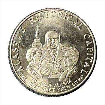 * 1960's Sitka Alaska's Historical Capital - $1 Trade Token | Property Room