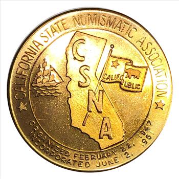 >1975 CSNA 57th Annual Convention - Pasadena California Medal ...