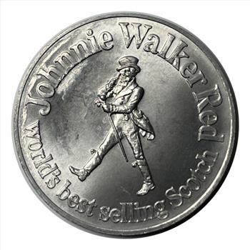 * 1971 Johnnie Walker Red - World's Best Selling Scotch Token with ...