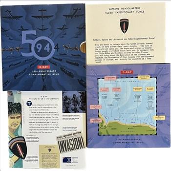 * 1994 Great Britain D-Day 50th Anniversary Commemorative Issue ...