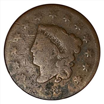 * 1830 Matron Head Large Cent | Property Room