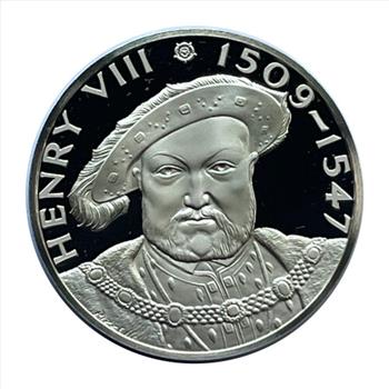 Henry VIII 1509-1547 Sterling Silver Bullion Round - Stunning - 39 ...
