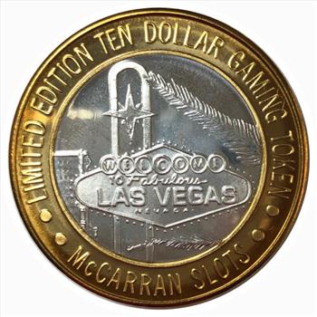 # Silver Strike! Collector's Series $10 Silver Gaming Token - McCarran ...