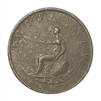 - 1799 Great Britain 1/2 Penny - "George III" | Property Room