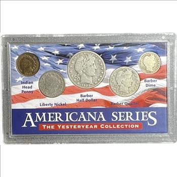 . 1899-1913 U.S. Silver Americana Series - Yesteryear Collection - 5 ...
