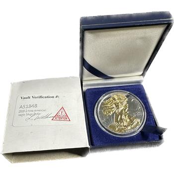 >2009 U.S. Silver American Eagle 2-Tone Coin - Vault Verification ...