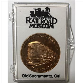 #California State Railroad Museum Medallion Sacramento California ...