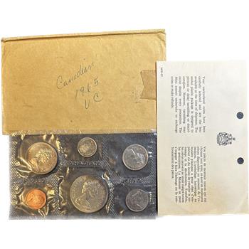 >1965 Royal Canadian Mint Uncirculated Proof Coin Set - t Coins in ...