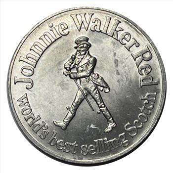 * Scotch & Football: 1971 Johnnie Walker Red Token with Miami Dolphins ...