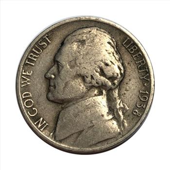 *1938-D US Jefferson Nickel - First Year of Issue | Property Room