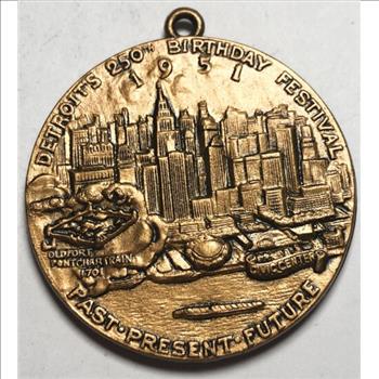 *1951 Detroit's 250th Birthday Festival Replica - Antoine De Lamo The ...
