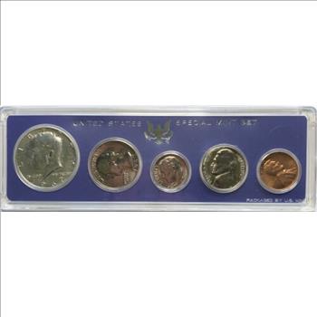 *1967 United States Special Mint Set - 5 Coins with Great Color in ...