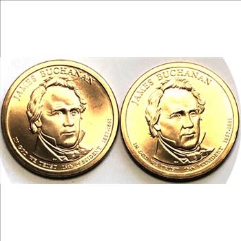 *2010 (P&D) US Presidential One Dollar Coins - Set of 2 – James ...
