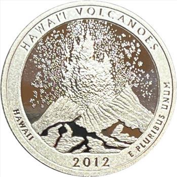 2012-S U.S. Silver Deep Cameo Gem Proof America The Beautiful Quarter ...