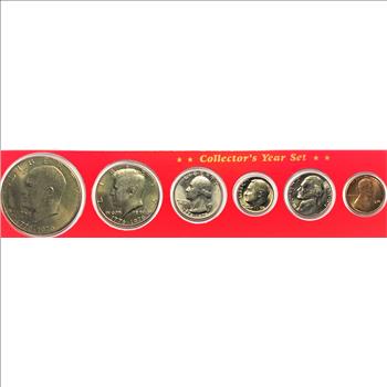 1976 6 Coin Bicentennial Uncirculated Set Whitman Holder | Property Room