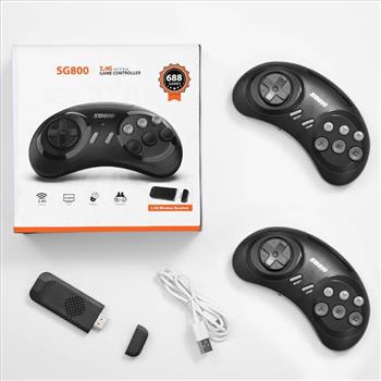 SG800 Wireless Retro Classic Gaming Console 688 Games | Property Room