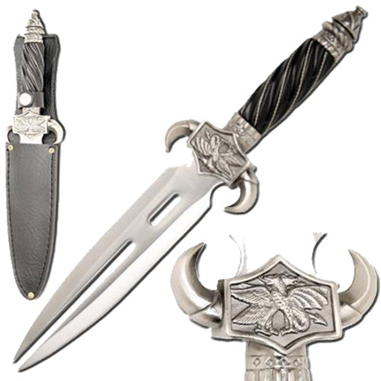 BladesUSA - Double Edged Dragon Claw Dagger Fantasy Short Sword - CK ...