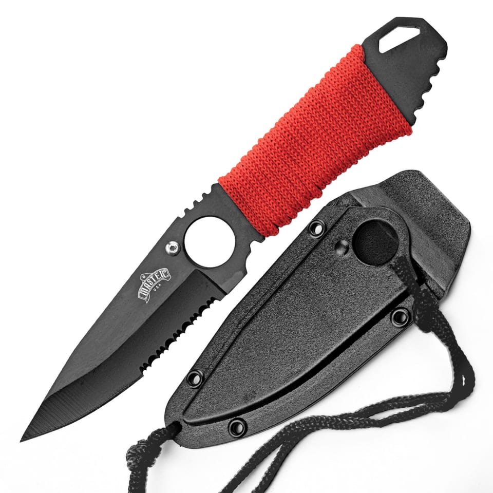 MASTER USA - FIXED BLADE KNIFE - NECK KNIFE | Property Room