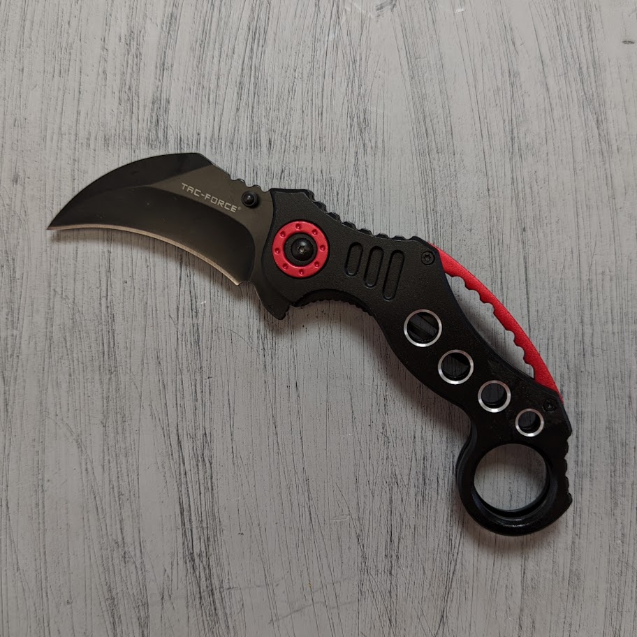 Tac-force Tactical Spring Assisted Karambit Knife with Pocket clip ...
