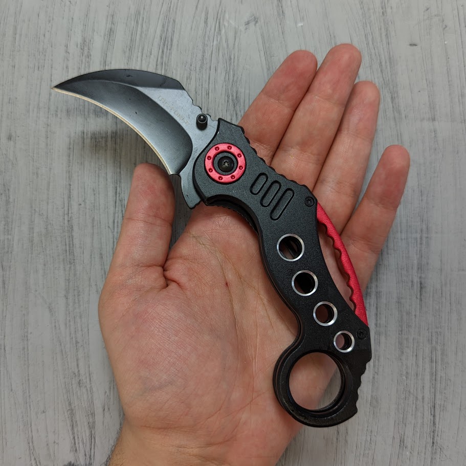 Tac-force Tactical Spring Assisted Karambit Knife with Pocket clip ...