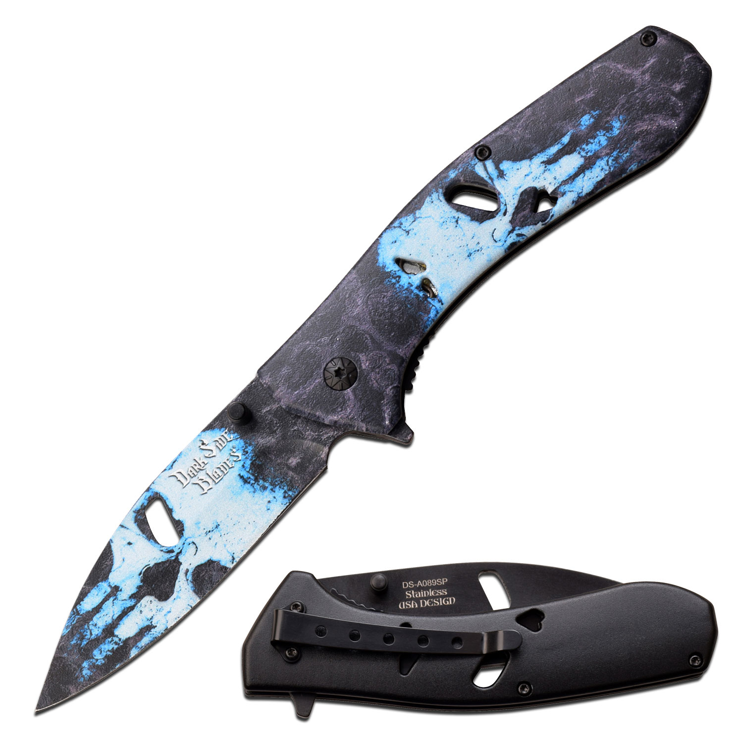 Dark Side Blades - Spring Assisted Knife - DS-A089SK | Property Room