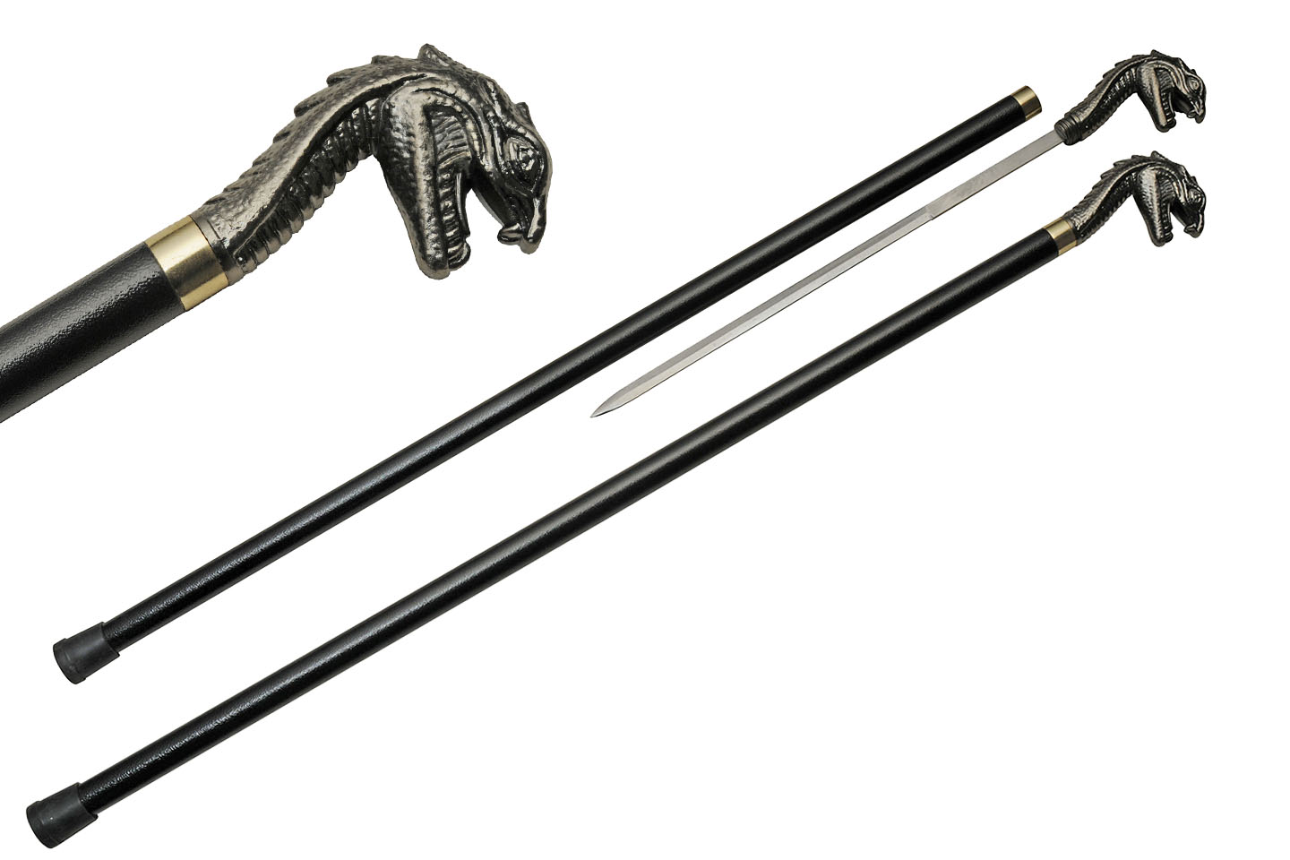 38" SEA SERPENT SWORD CANE SWORD | Property Room