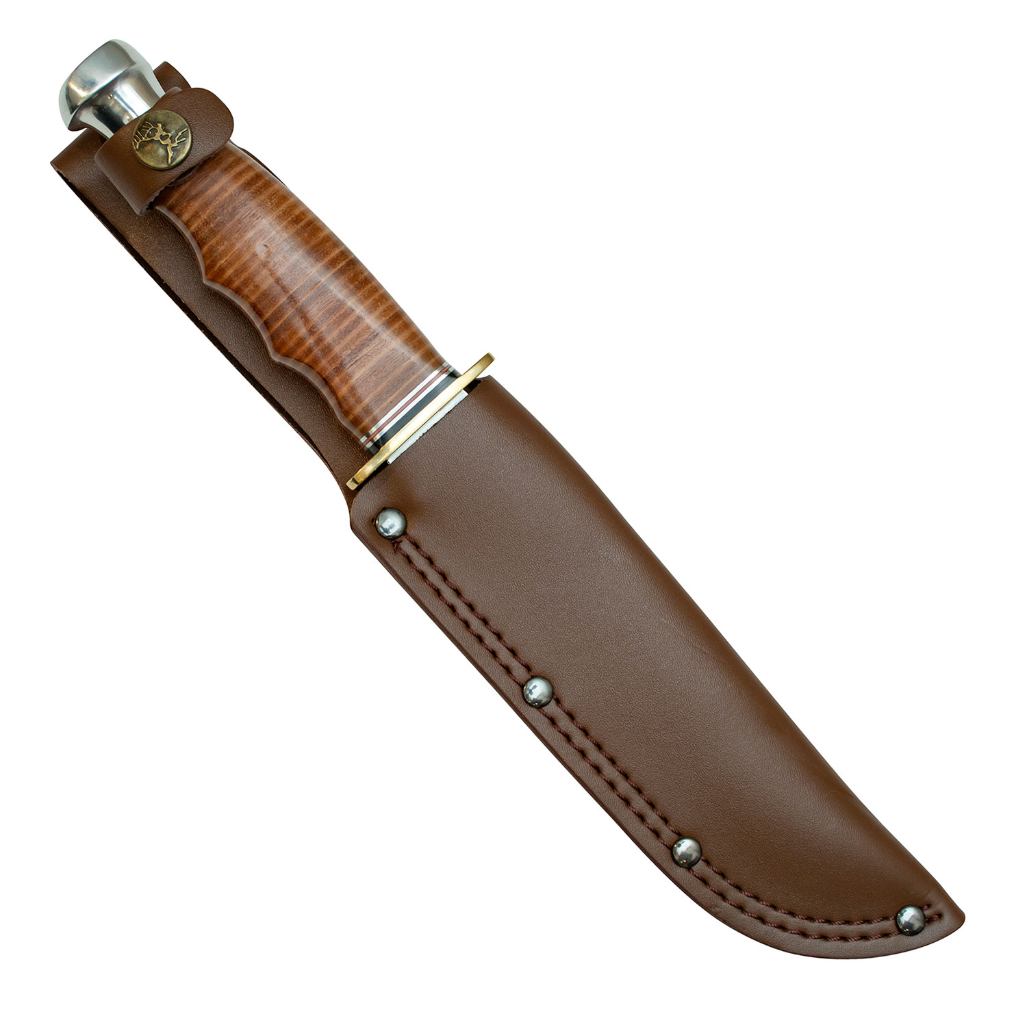ELK RIDGE - FIXED BLADE KNIFE - ER-200-32LBR | Property Room