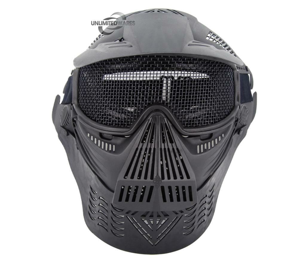 Airsoft EZ Fit Tactical Full Face Mask | Property Room