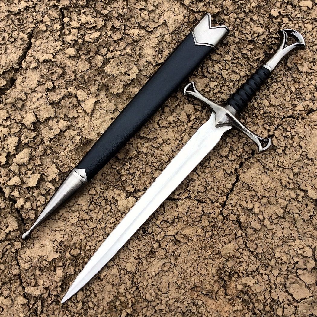 Defender 11" Stainless Steel Dagger German Style Dagger with Sheath ...