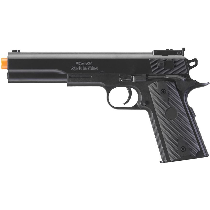 270 FPS M1911 Heavyweight Spring Powered Airsoft Pistol w/1000 count ...