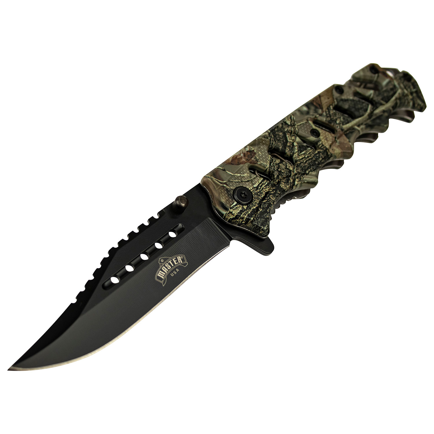 MASTER USA SPRING ASSISTED KNIFE - MU-A124B | Property Room