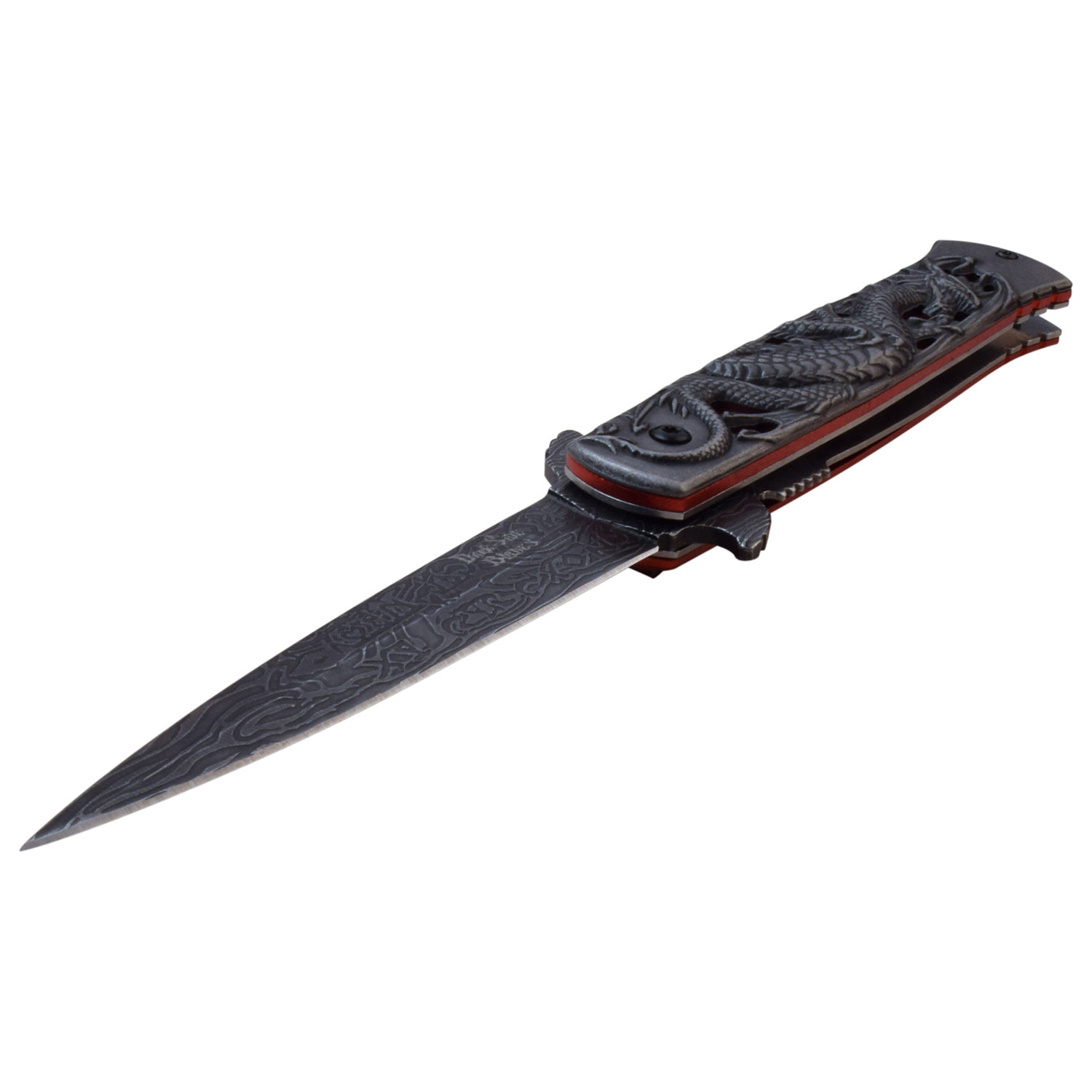 DARK SIDE BLADES DS-A081RD SPRING ASSISTED KNIFE | Property Room