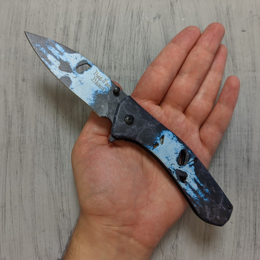 DARK SIDE BLADES SPRING ASSISTED KNIFE - DS-A089SK | Property Room