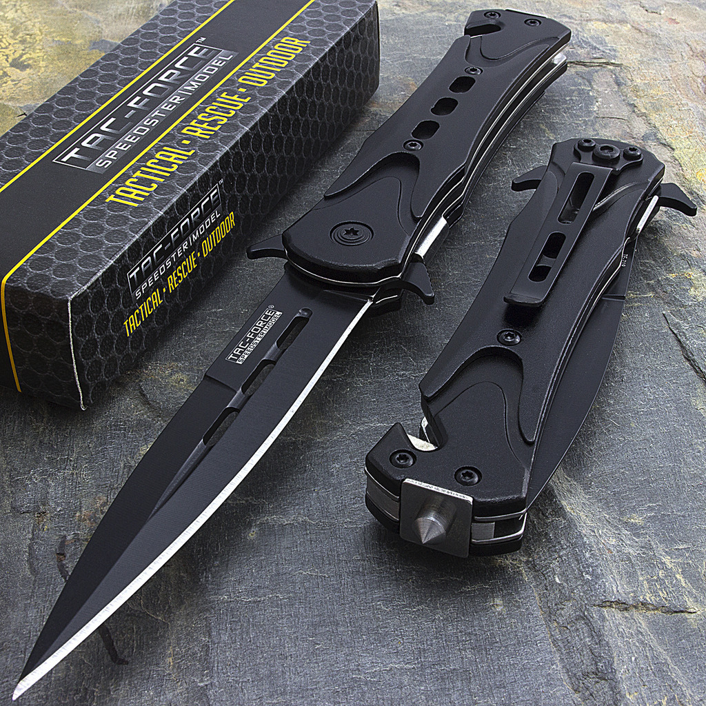 TAC FORCE 8" SPRING ASSISTED FOLDING KNIFE | Property Room