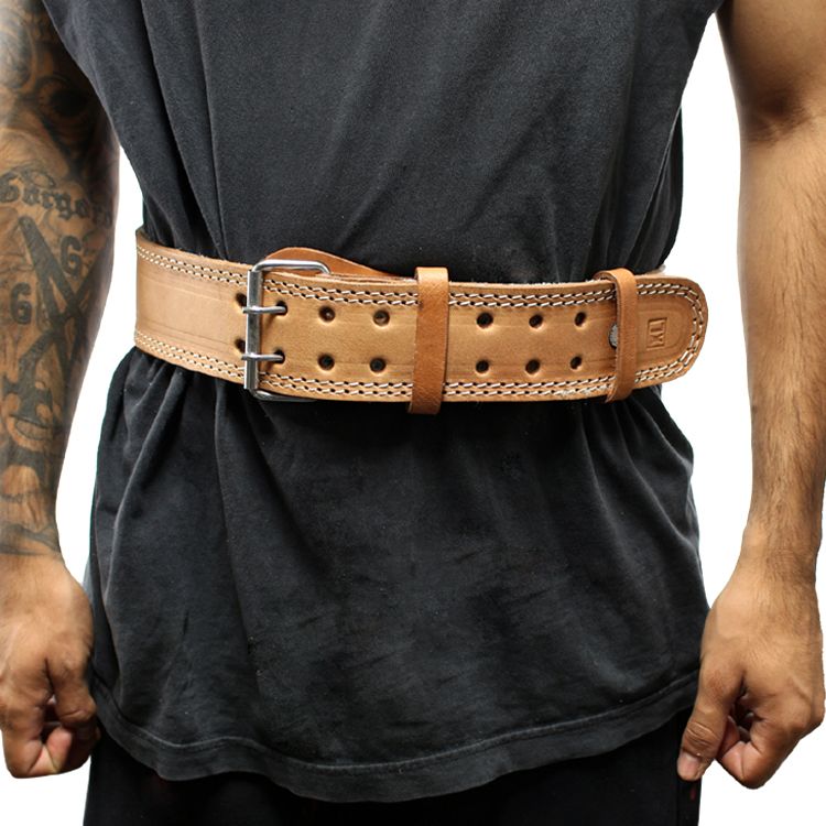 Last Punch 4" Weight Lifting Body Building Belt Gym Fitness Wide Padded ...