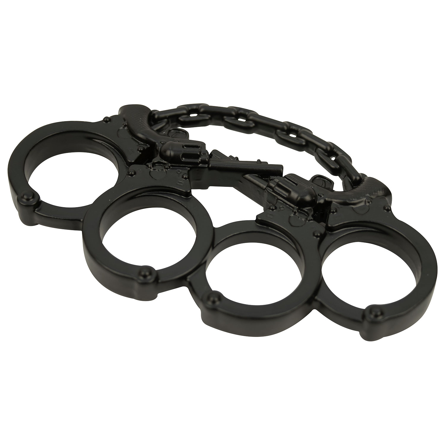 BladesUSA Knuckles - PK-1846BK Revolver Black Self Defense | Property Room