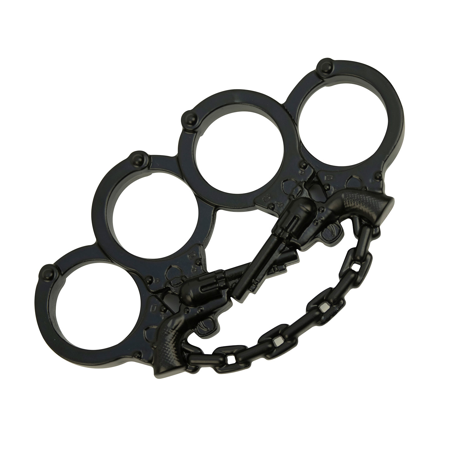 BladesUSA Knuckles - PK-1846BK Revolver Black Self Defense | Property Room